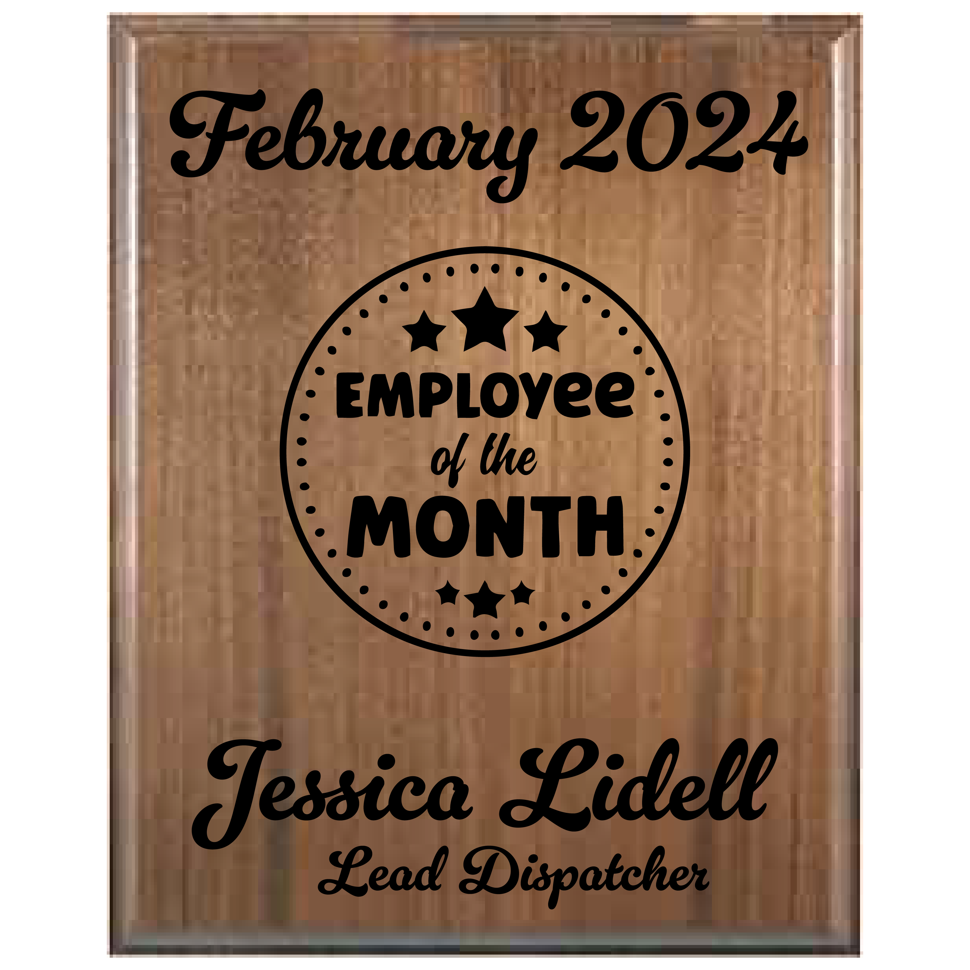 Genuine Walnut Plaques – 1857 Creations